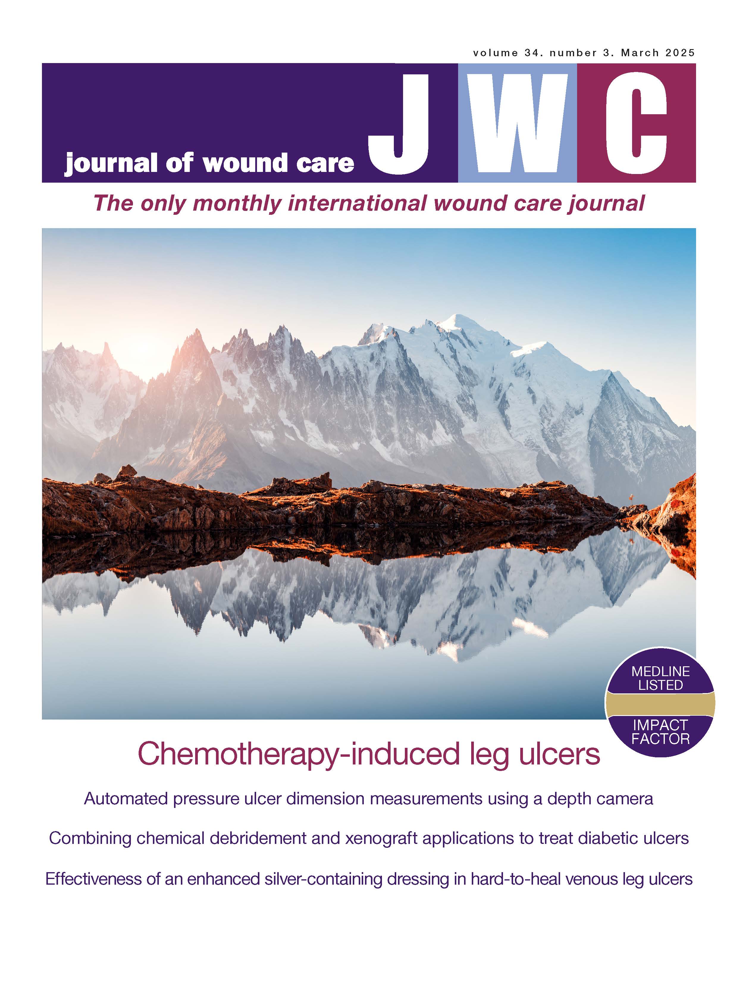 Journal of Wound Care. A Medline-listed, impact factor journal